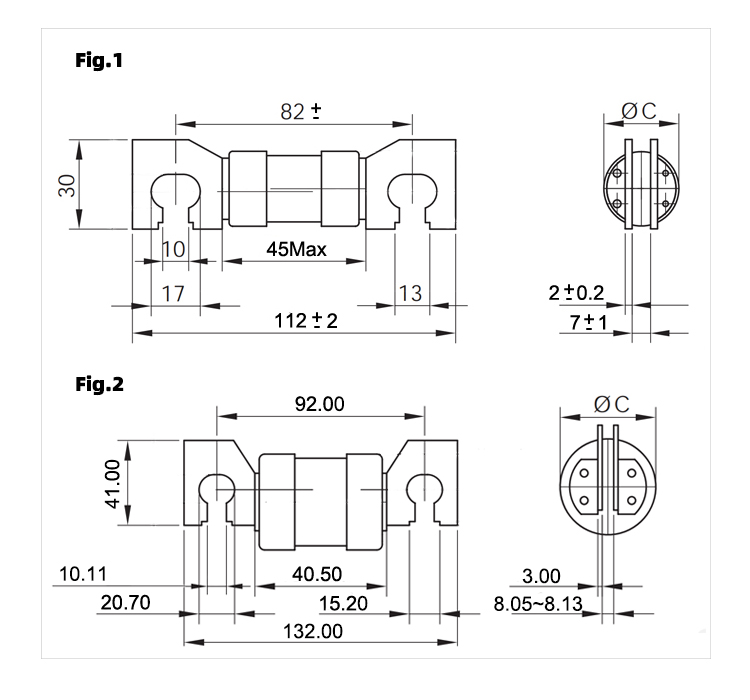 400A J Type Fuse Link IEC60269 - Buy HRC Low Voltage J Type 82mm Fuse ...