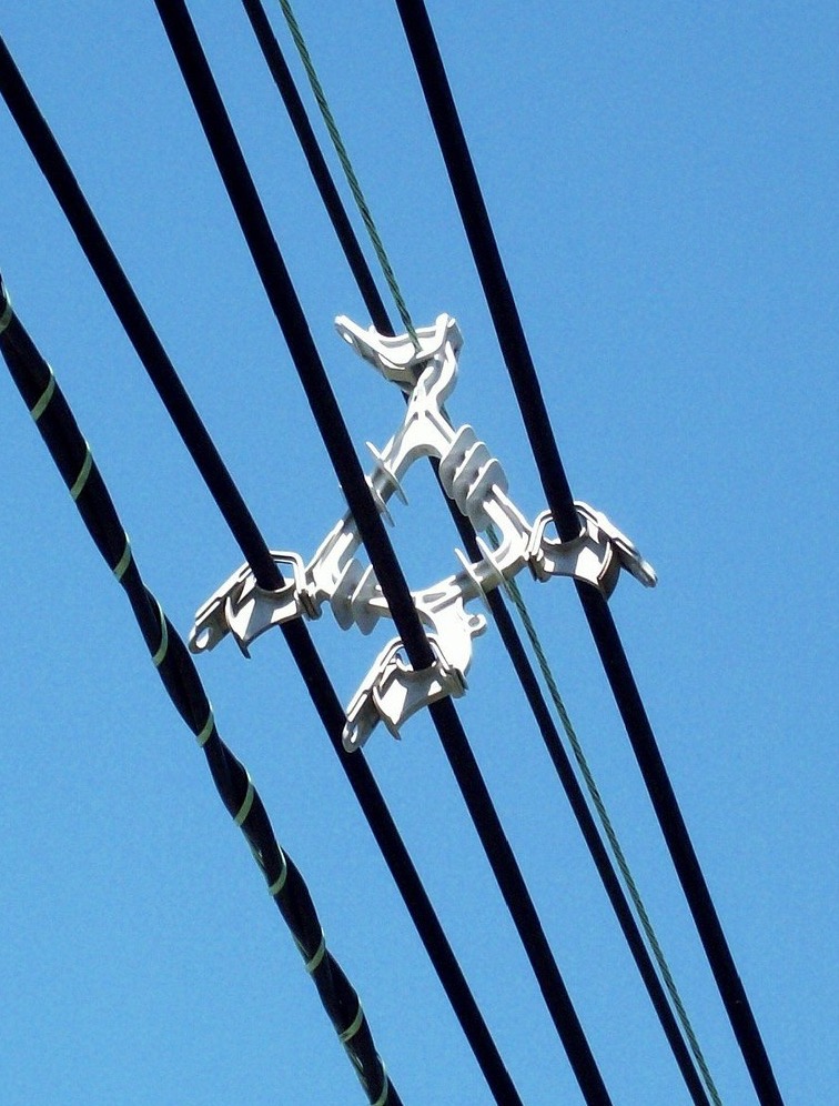 HDPE Polymer Cable Spacer Systems for Overhead Power Distribution - Buy ...